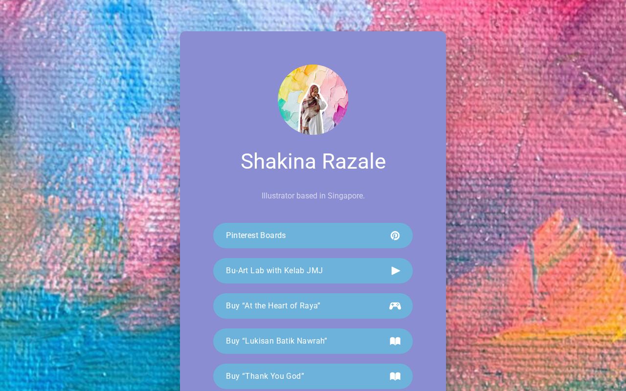 Shakina Razale | Artist in 🇸🇬